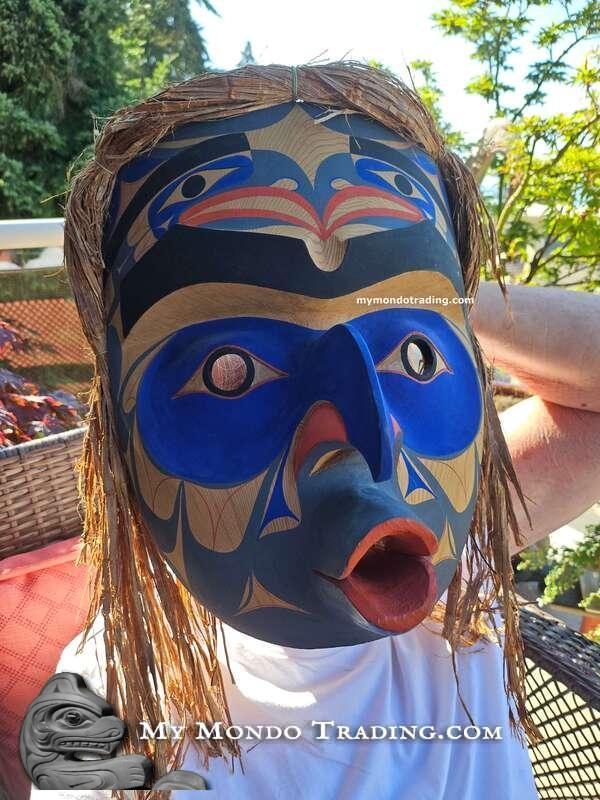 Superb quality Mask by Hesquiath/Nootka artist Tim Paul - SOLD • My ...