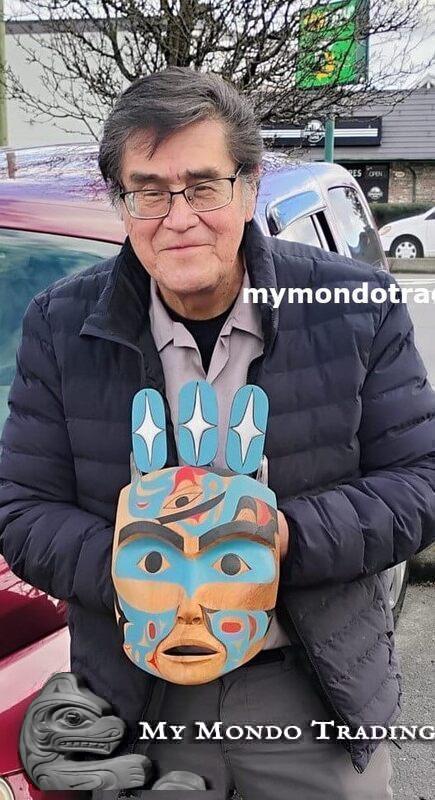 First Woman from Skies and Stars, Portrait Mask by Tim Paul • My Mondo ...