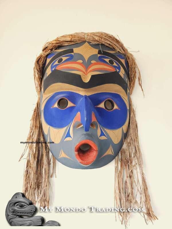 Superb quality Mask by Hesquiath/Nootka artist Tim Paul - SOLD • My ...