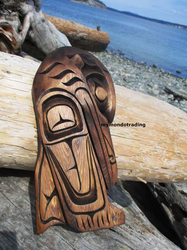 Beautiful sad Raven, native art direct from artist Alfred Robertson ...