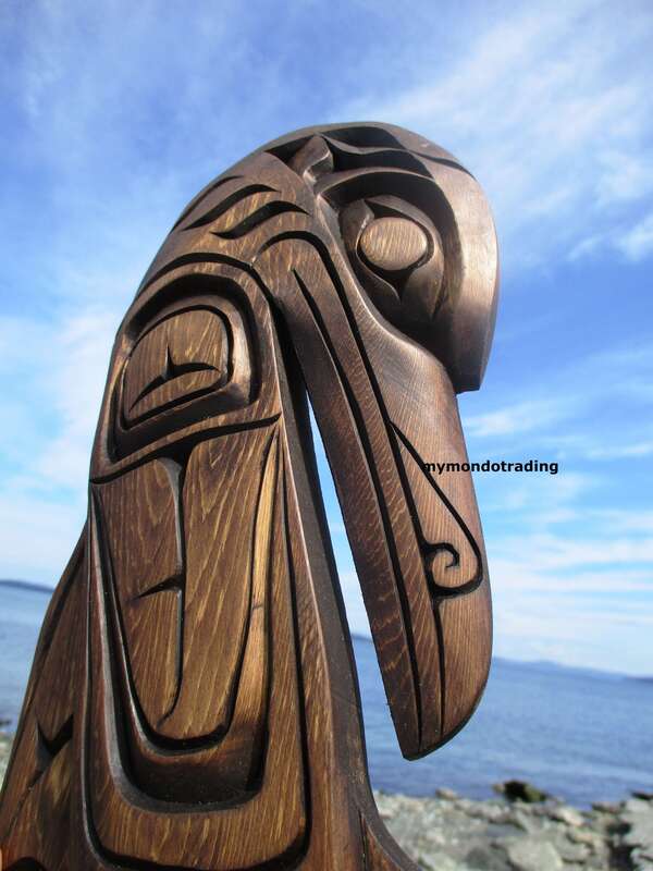 Beautiful sad Raven, native art direct from artist Alfred Robertson ...