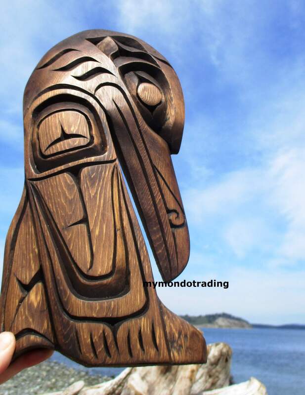 Beautiful sad Raven, native art direct from artist Alfred Robertson ...