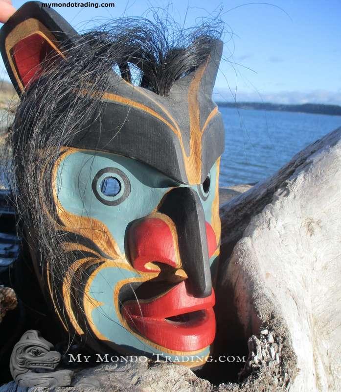 Bukwus, Wild Man Mask by Robert (Bob) Whonnock - SOLD • My Mondo ...