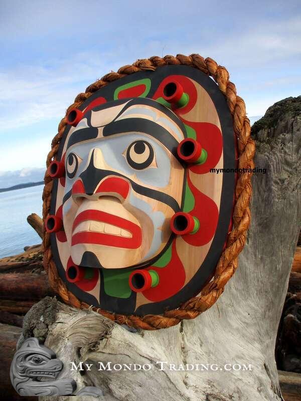 Large Komokwa mask by master artist and Chief Calvin Hunt - SOLD • My ...