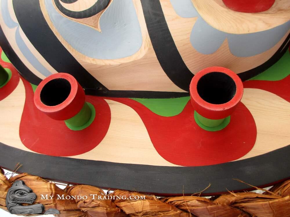 Large Komokwa mask by master artist and Chief Calvin Hunt - SOLD • My ...