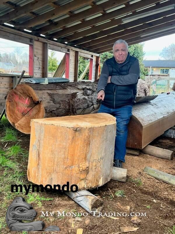 Rare 4'x4' Raven to Bear Transformation Mask, Calvin Hunt - SOLD • My ...