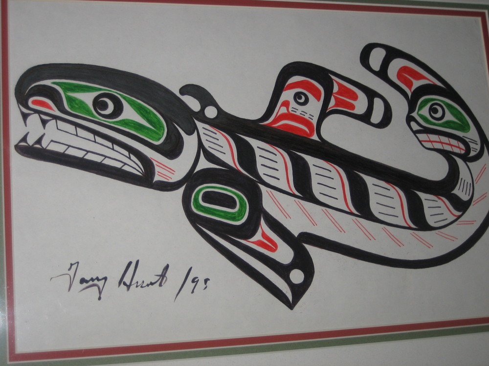 Hand colored Print by Chief Tony Hunt • My Mondo Trading • First ...