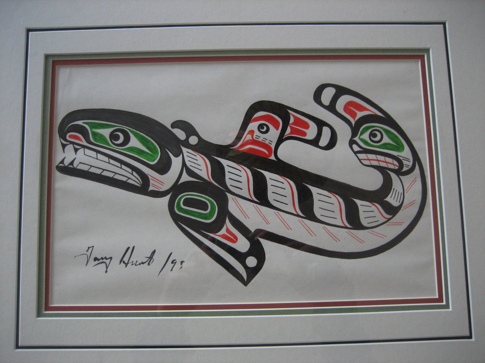 Hand colored Print by Chief Tony Hunt • My Mondo Trading • First ...