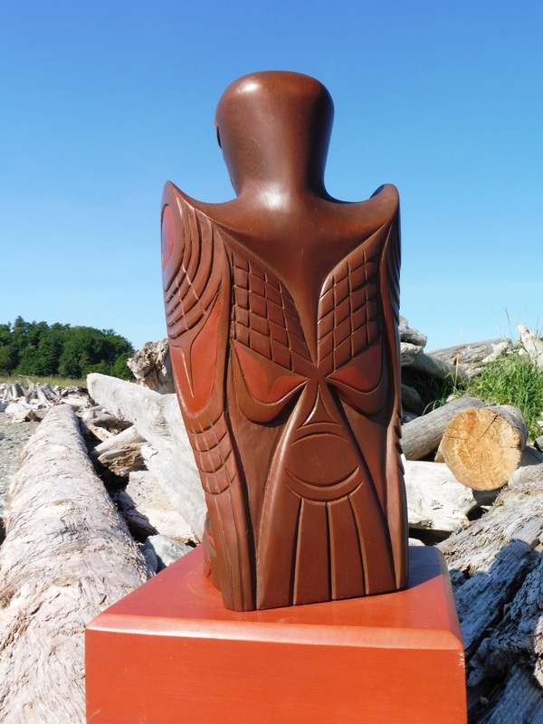 Transforming Eagle Sculpture by Floyd Tyee Joseph • My Mondo Trading ...