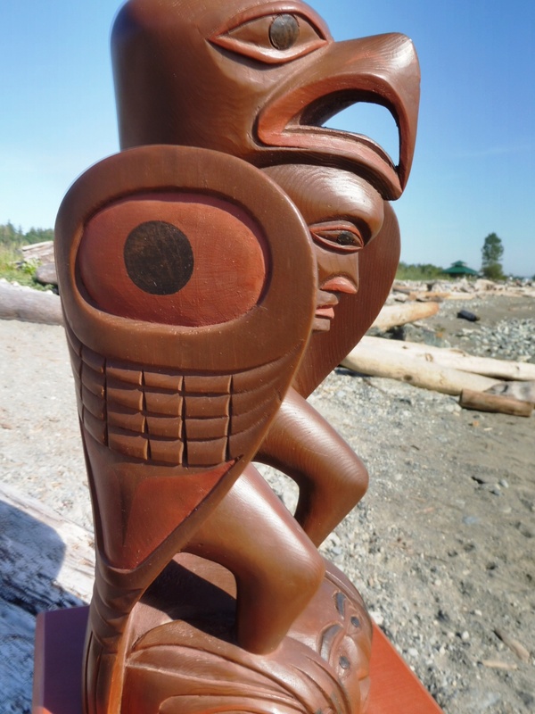 Transforming Eagle Sculpture by Floyd Tyee Joseph • My Mondo Trading ...