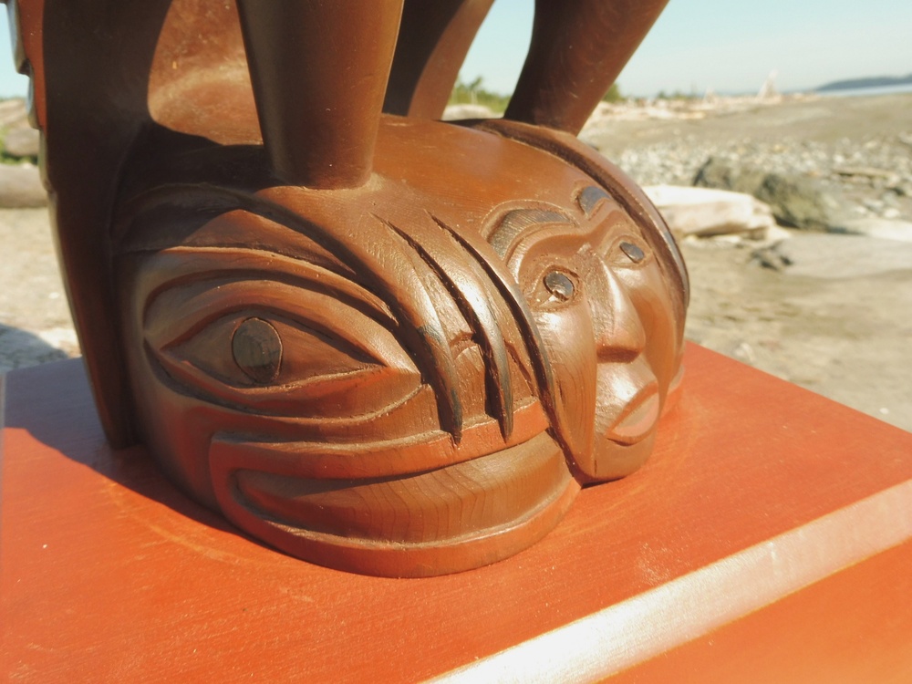 Transforming Eagle Sculpture by Floyd Tyee Joseph • My Mondo Trading ...