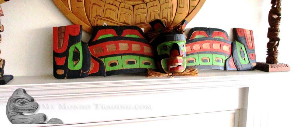 Sisiutl (Sea Serpent) 44" large mask by Tim Alfred • My Mondo Trading ...