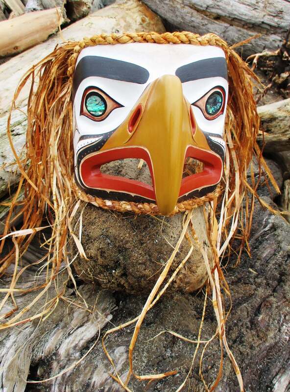 native american eagle mask