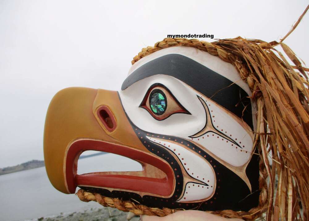 native american eagle mask