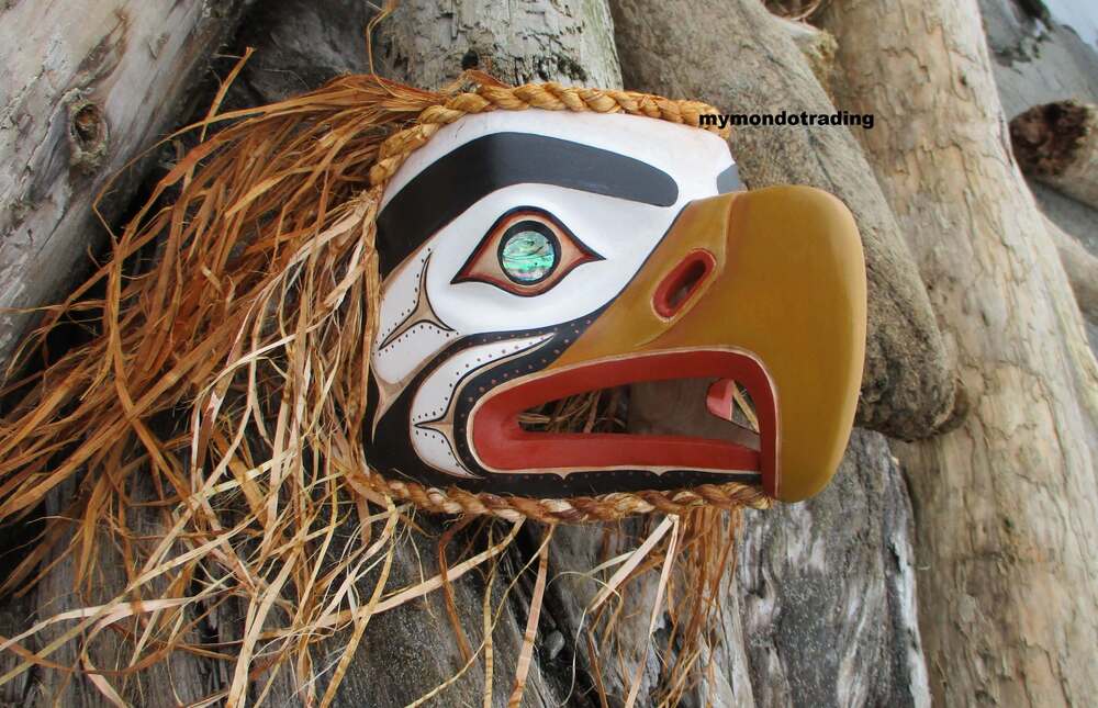 native american eagle mask