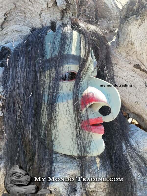 Forest Spirit Mask, Bakwas, by Kolten Khasalus Grant • My Mondo Trading ...