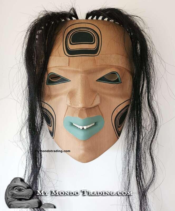 Powerful large Speaker/Messenger of Kumugwe Mask by Kolten Khasalus ...
