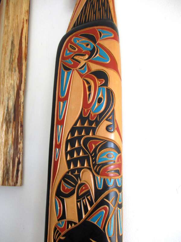 42" Thunderbird Warrior, cedar art by Paul Joseph • My Mondo Trading ...