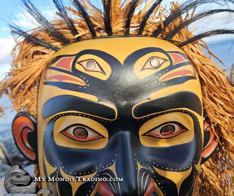 Double Raven Portrait Mask by Randy Stiglitz and Janice Morin • My ...