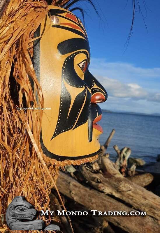 Double Raven Portrait Mask by Randy Stiglitz and Janice Morin • My ...