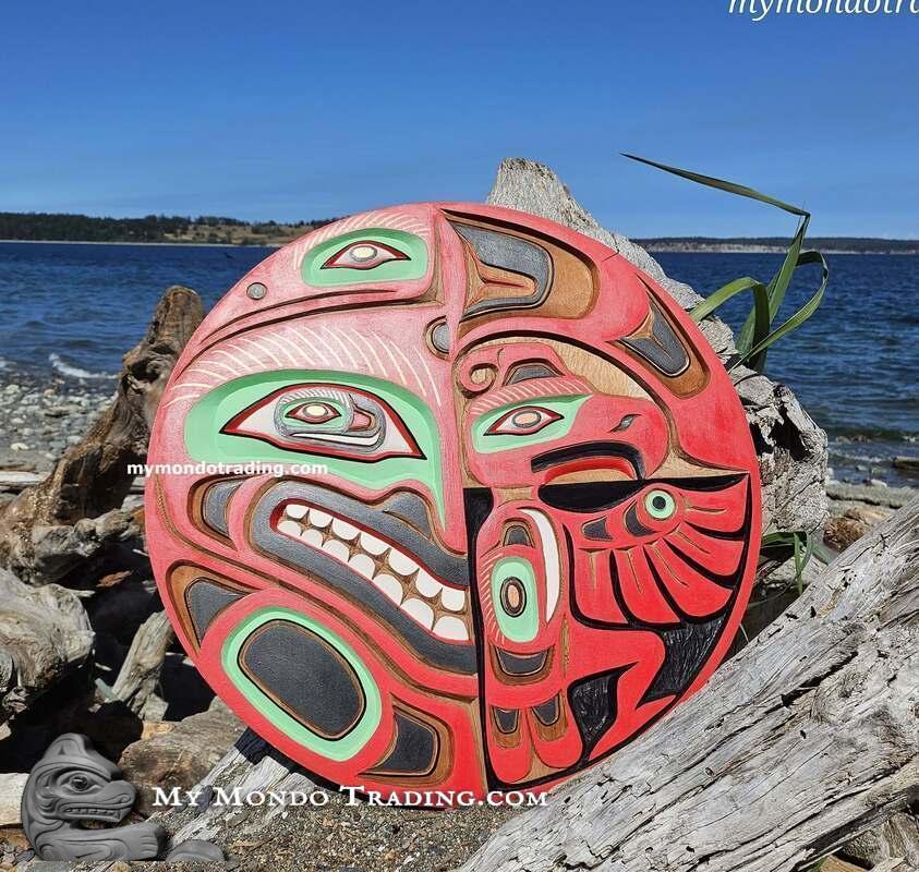 Killer Whale and Thunderbird by Sean Whonnock, Kwakiutl Nation • My ...