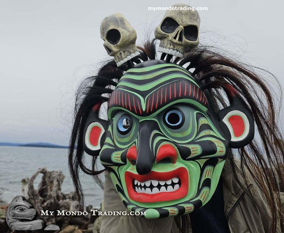 Bukwus - Wild Man, haunting expression, outstanding quality piece of ...