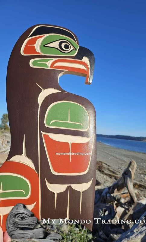 Redtail Hawk, authentic, hand carved and direct by Shane Flood Baker ...