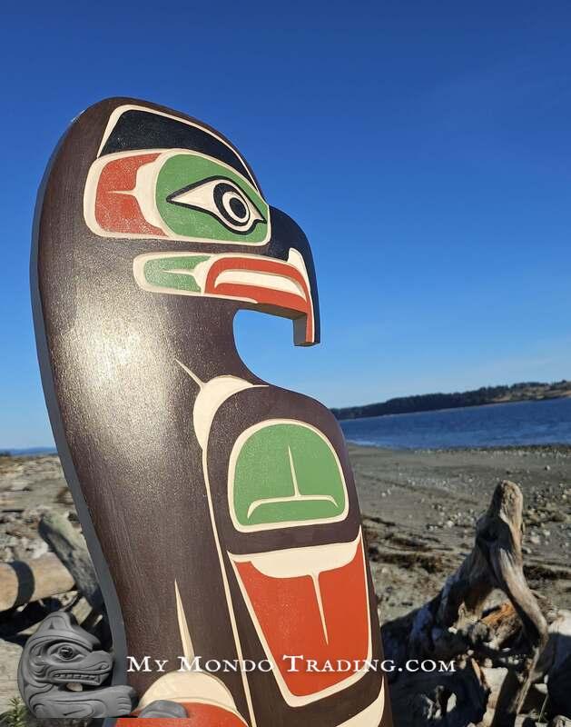 Redtail Hawk, authentic, hand carved and direct by Shane Flood Baker ...