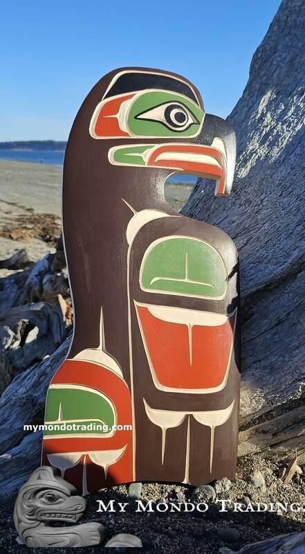 Redtail Hawk, authentic, hand carved and direct by Shane Flood Baker ...
