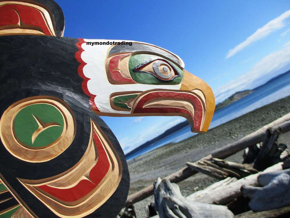 Cedar, flying Eagle by Shane Flood Baker • My Mondo Trading • Native ...