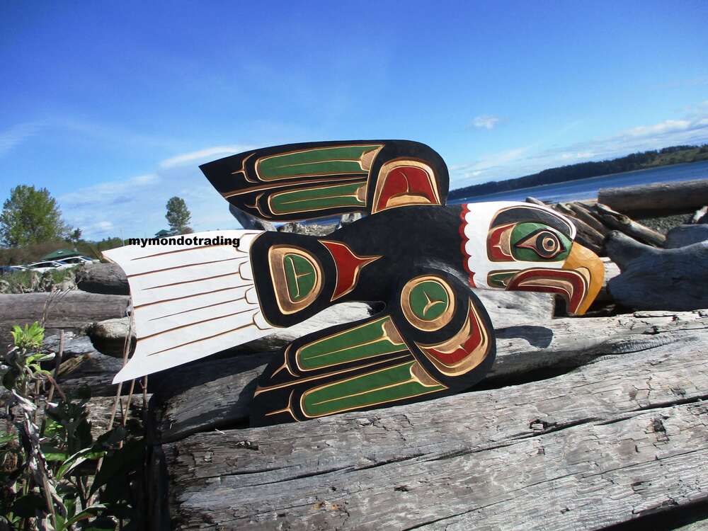 Cedar, flying Eagle by Shane Flood Baker • My Mondo Trading • Native ...