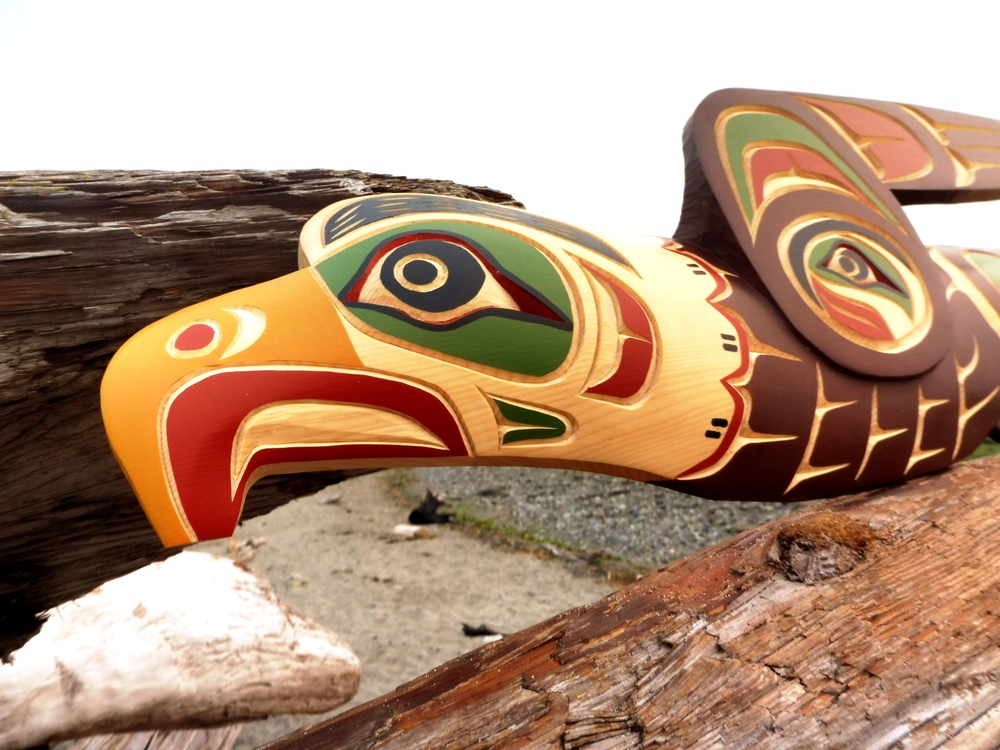 Eagle in flight by Shane Flood Baker • My Mondo Trading • Native Art ...