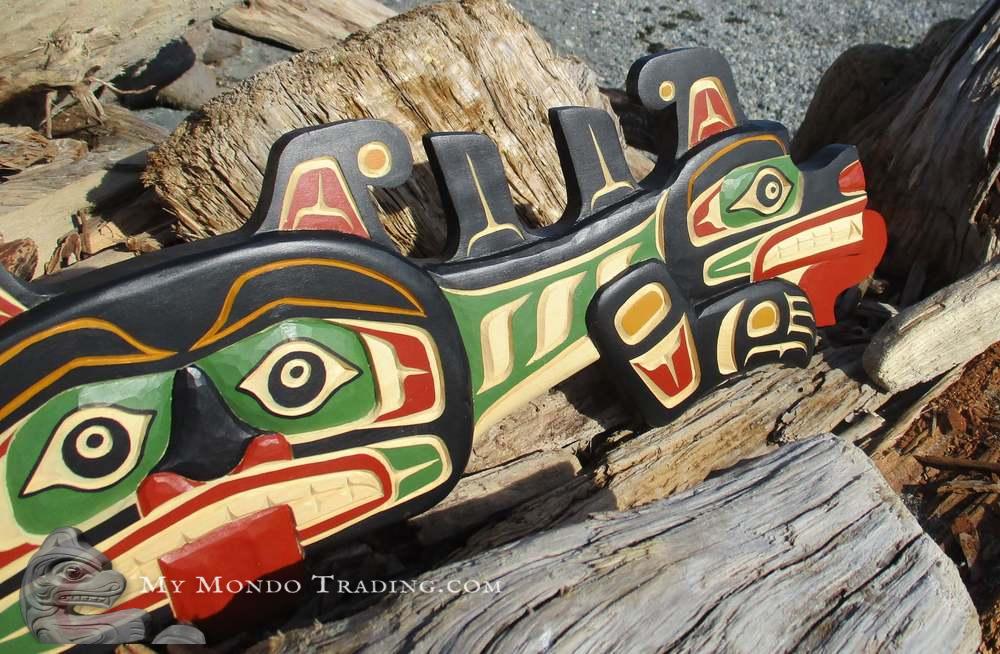 Sea Serpent / Sisiutl by Shane Flood Baker • My Mondo Trading • First ...