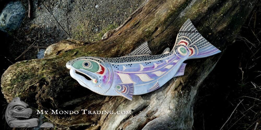 Steelhead Trout, new design, marvelous quality, Shane Flood Baker -SOLD ...