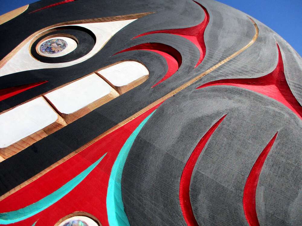 Bear caught Salmon, by Chief Terry Horne • My Mondo Trading • Native ...