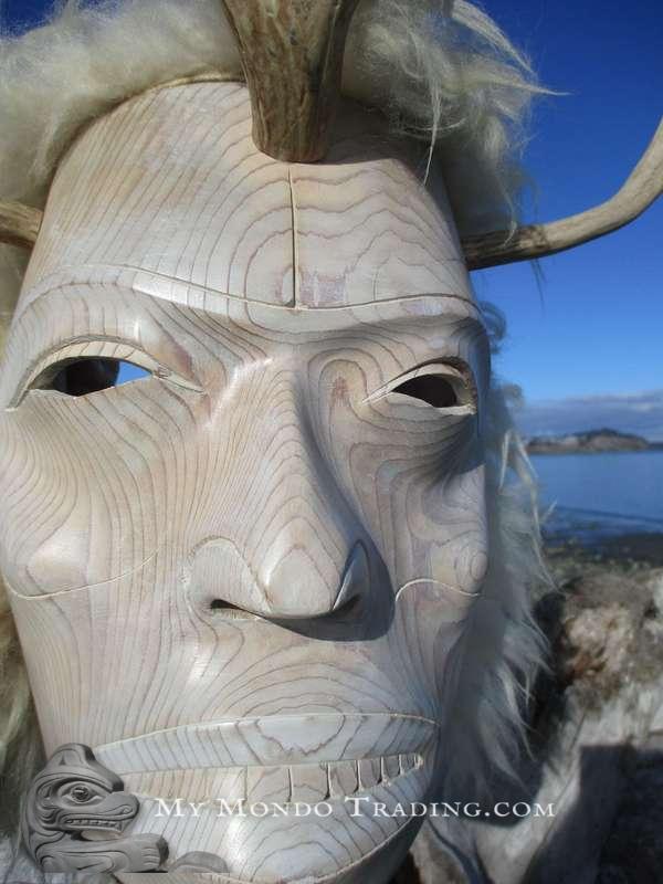 Spirit (Ghost) Shaman Mask by Chief Terry Horne • My Mondo Trading ...
