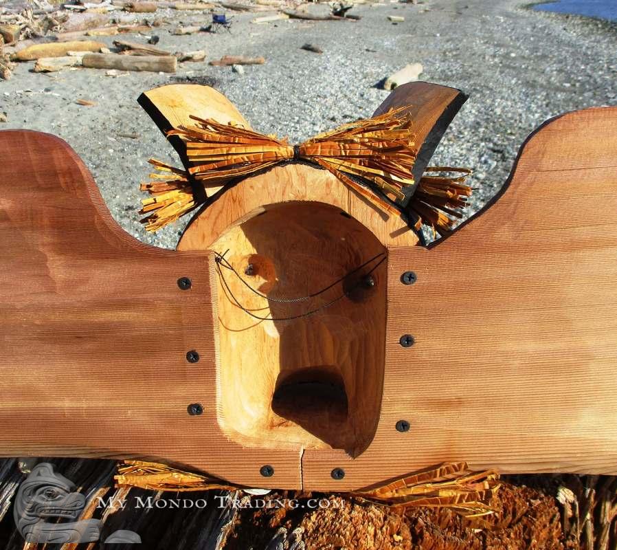 Sisiutl (Sea Serpent) 44" large mask by Tim Alfred • My Mondo Trading ...