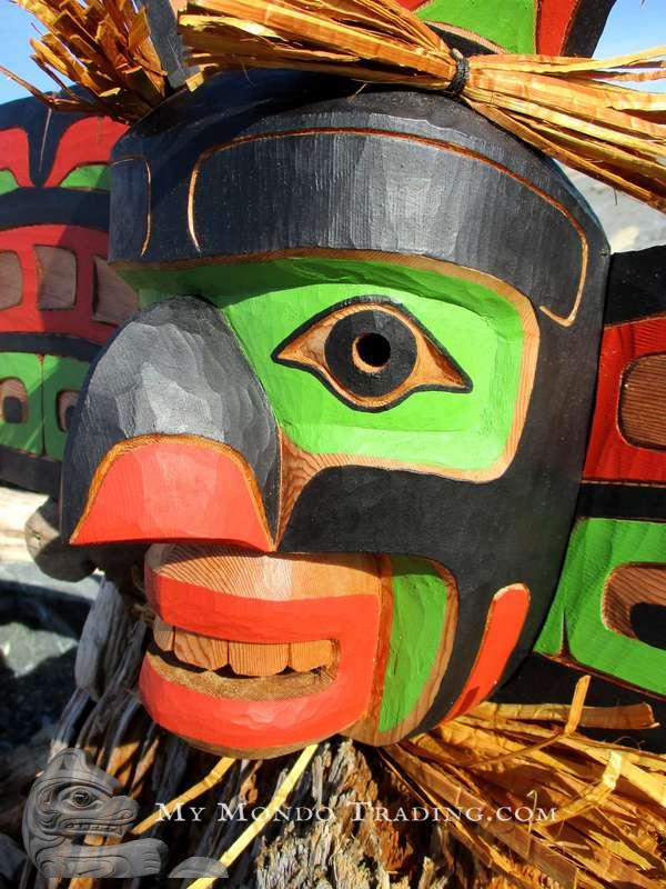 Sisiutl (Sea Serpent) 44" large mask by Tim Alfred • My Mondo Trading ...