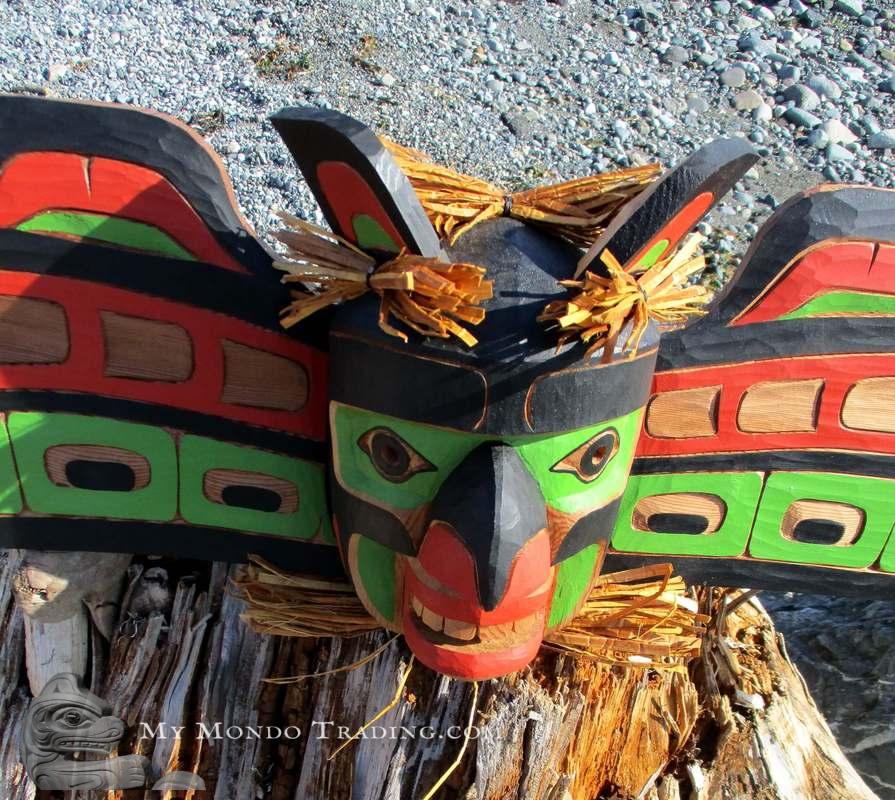 Sisiutl (Sea Serpent) 44" large mask by Tim Alfred • My Mondo Trading ...