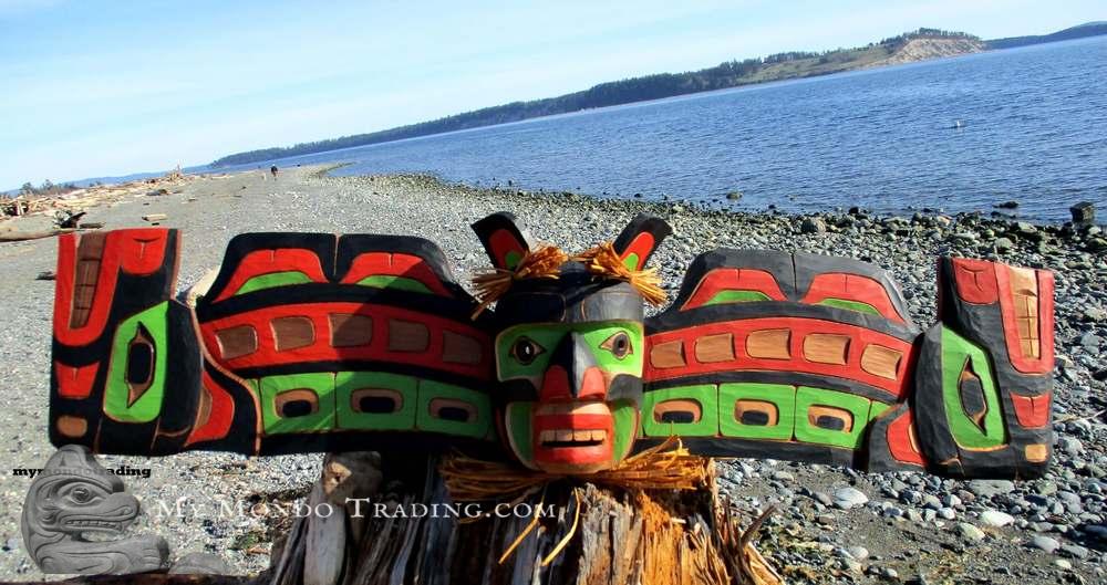 Sisiutl (Sea Serpent) 44" large mask by Tim Alfred • My Mondo Trading ...