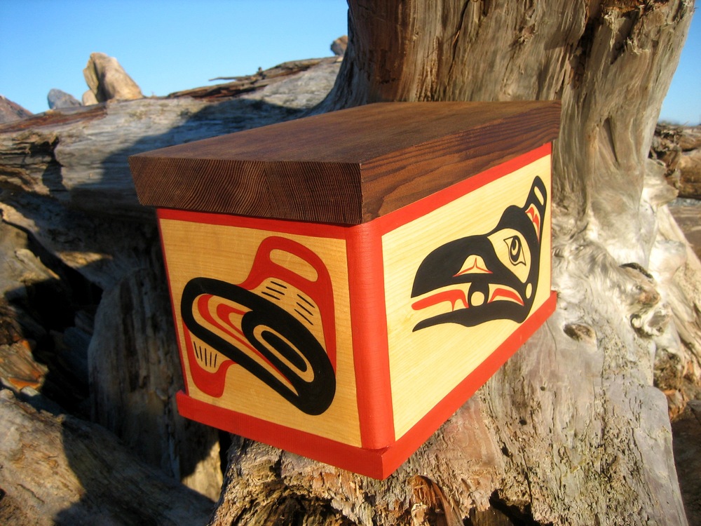 Chief Tony Hunt Sr. and David Mungo Knox Bentwood Box • My Mondo ...