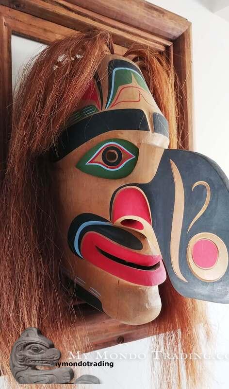 Nulamala (Fool) Mask by our late friend Tony Hunt Jr., Kwakiutl art ...