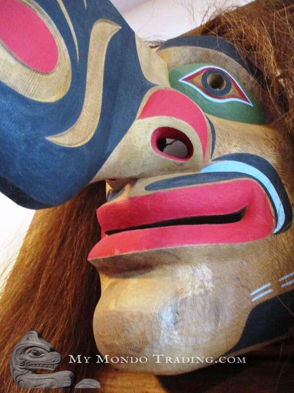 Nulamala (Fool) Mask by our late friend Tony Hunt Jr., Kwakiutl art ...