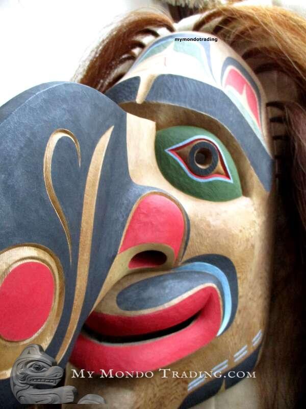 Nulamala (Fool) Mask by our late friend Tony Hunt Jr., Kwakiutl art ...