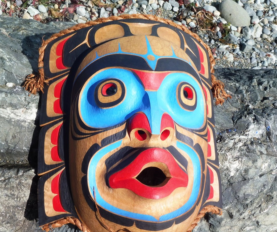 Chief of the Sea Mask by Tony Hunt Jr. • My Mondo Trading • First ...