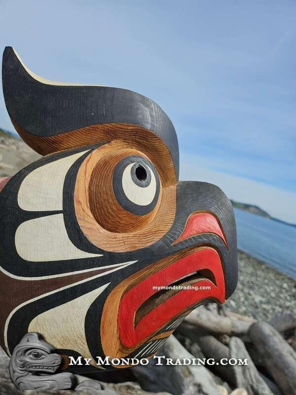 Owl Mask by our dear late friend Tony Hunt Jr. - SOLD • My Mondo ...